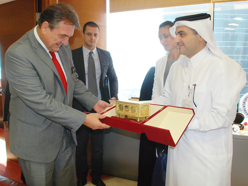 Ashghal President Receives Deputy Prime Minister of Croatia