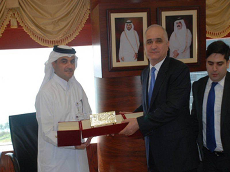 Azerbaijan’s Minister of Economic Development Visits Ashghal