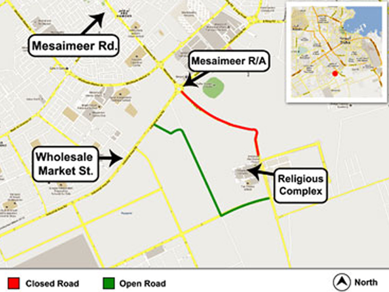 Ashghal to Open a New Traffic Signal Near Mesaimeer Roundabout