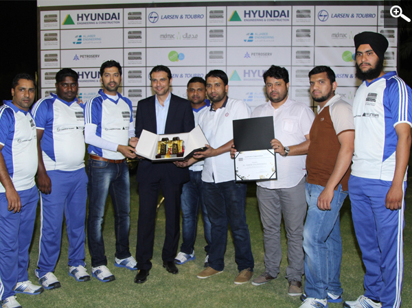 Ashghal Honours the Winning Team of Ashghals Premier Cricket League