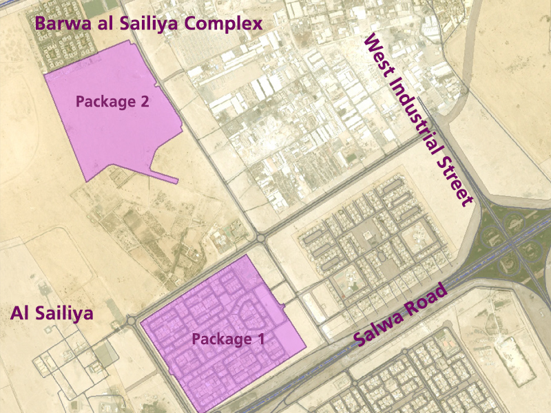 Start of Roads and Infrastructure Projects in Al Sailiya Area North of ...