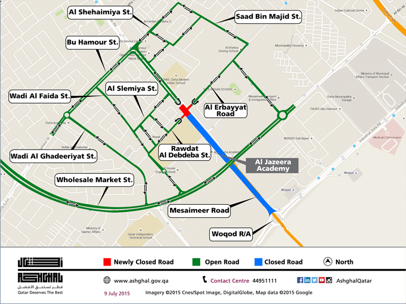 Temporary Closure of Access and Egress to and From Rawdat al Debdeba ...