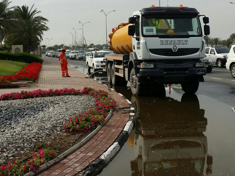 Ashghal’s Response to Water Overflow Caused by Rainfall in Different ...