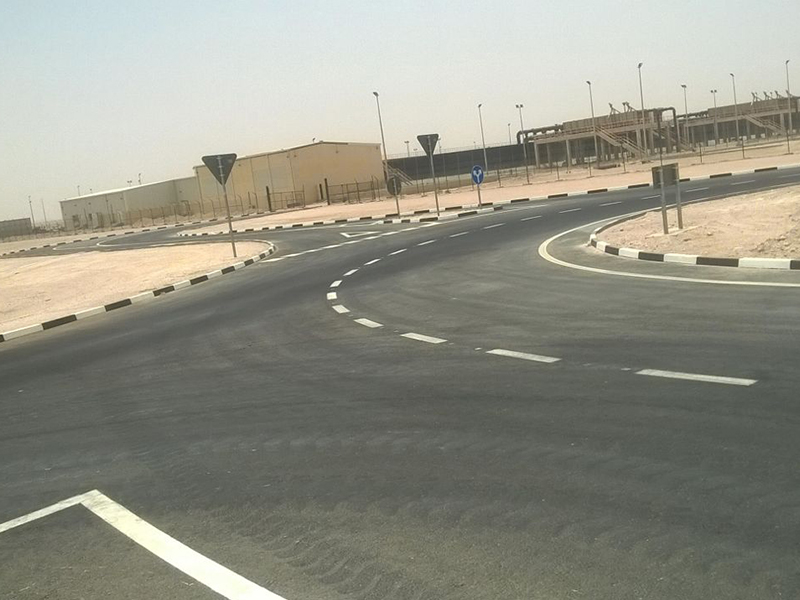 Work completion on Umm Birkah PTP Access Road