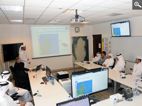Ashghal to review the Rain Preparedness Plan with concerned entities