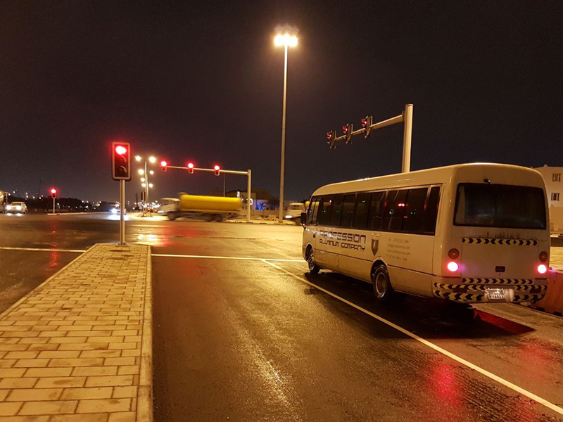 Al Tarfa Street Opened to Traffic Sunday Early Morning