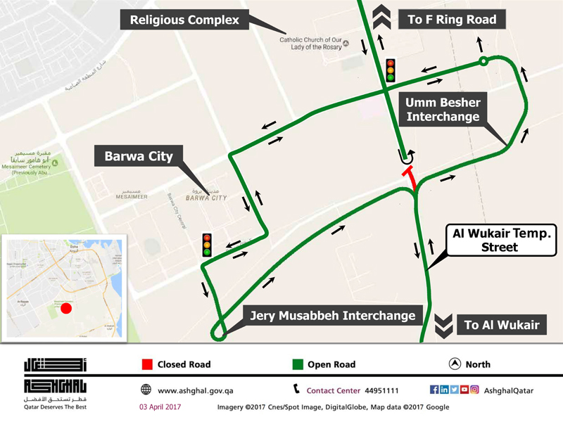 Al Wukair Street Diversion