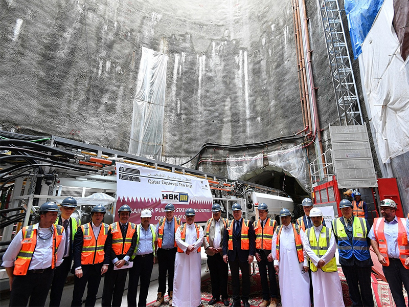 Ashghal Commences Excavation of the Mesaimeer Outfall Tunnel